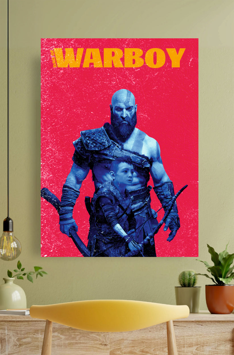 God Of War Kratos and Atreus || Games Poster – GeekyGallery