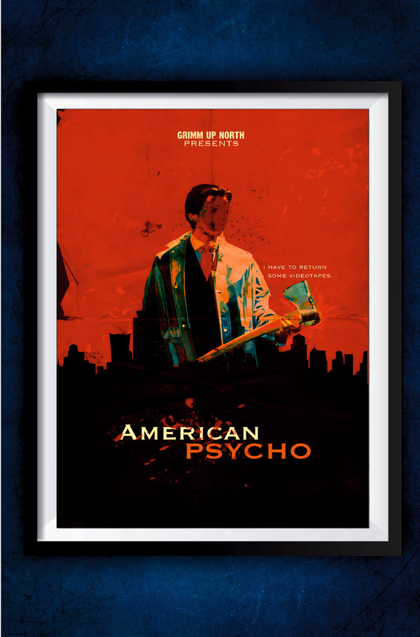 American Psycho Poster #3 || Movie Poster – GeekyGallery