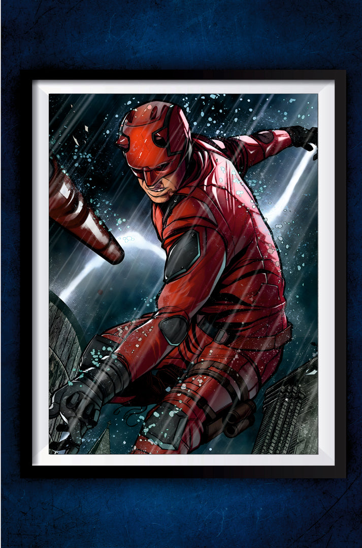 Daredevil Poster #2 || Marvel Poster – GeekyGallery