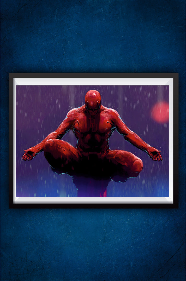 Daredevil Poster #4 || Marvel Poster – GeekyGallery