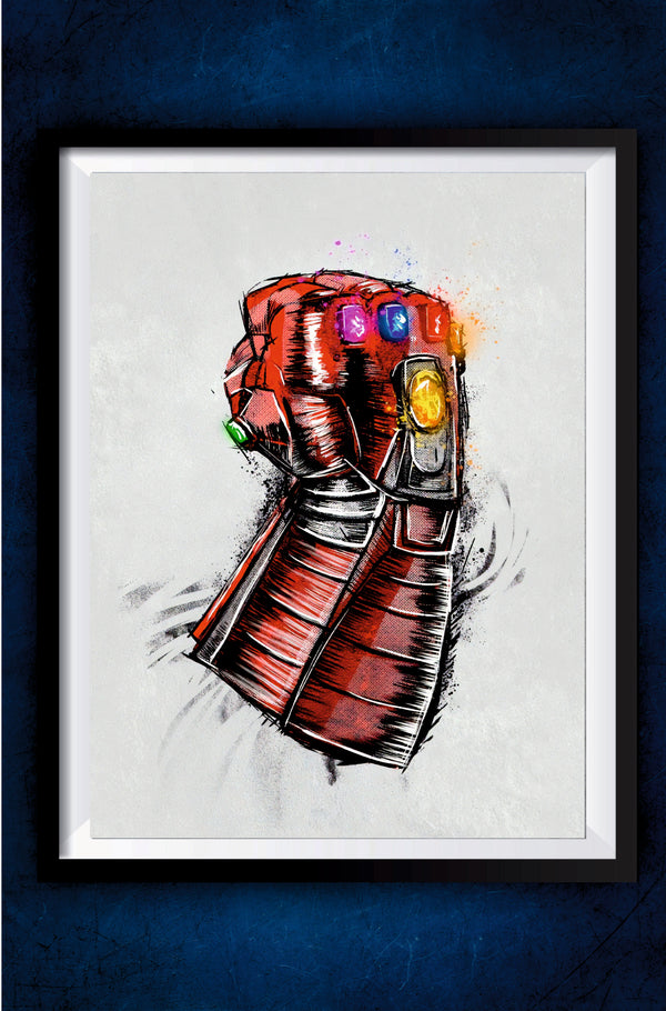 The Infinity Gauntlet Poster || Marvel Poster – GeekyGallery