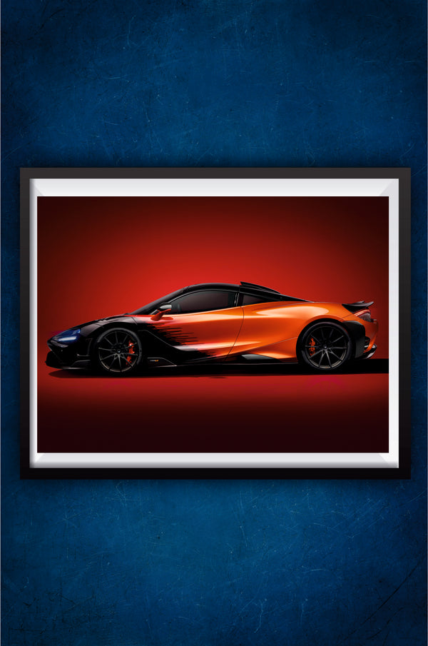 McLaren 765LT Super Car Poster || Cars Poster – GeekyGallery