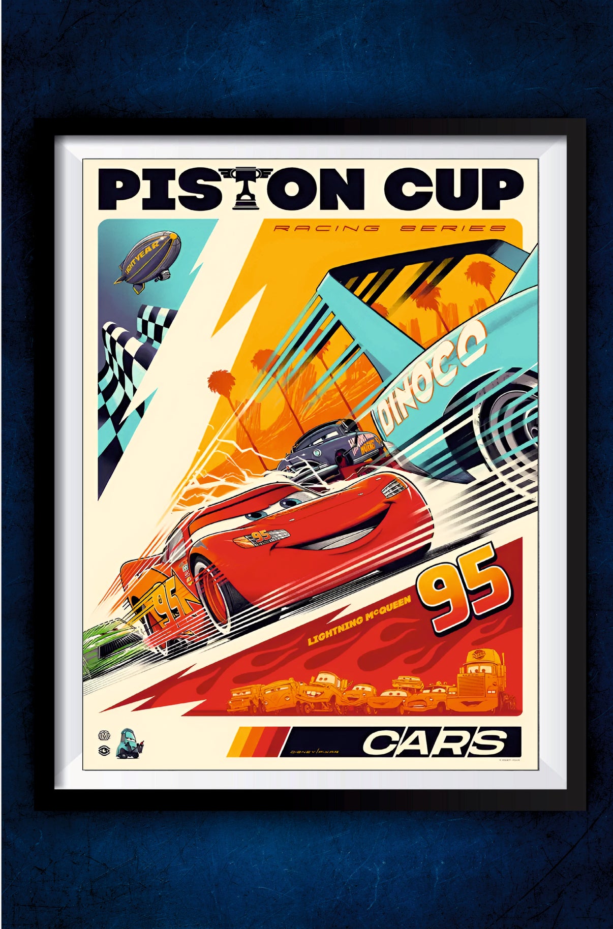 Cars Piston Cup Poster || Movie Posters – GeekyGallery