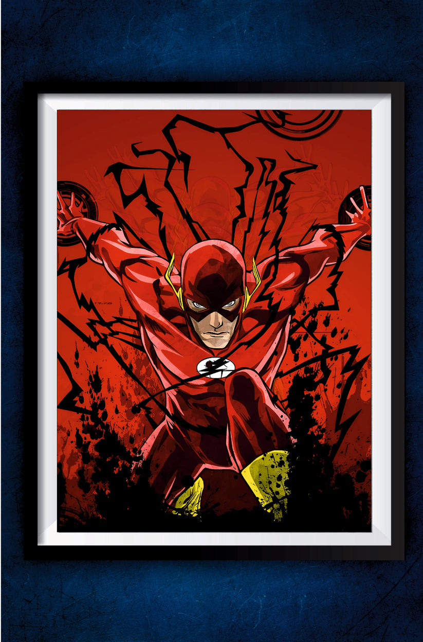 Flash Poster|| DC Poster – GeekyGallery