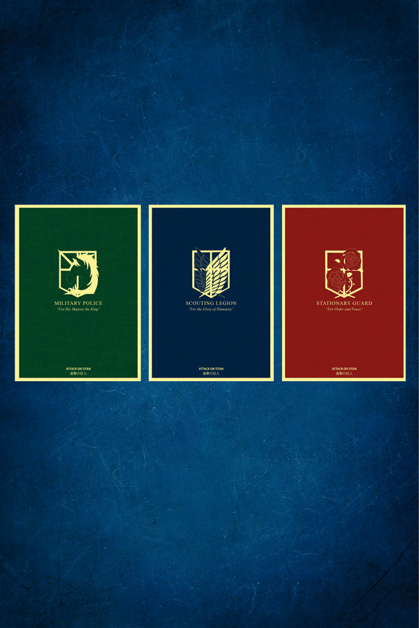 Attack on Titan Flags – GeekyGallery