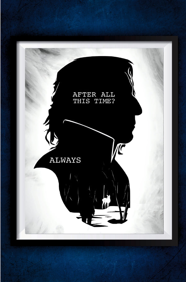 Snape Always Poster || Harry Potter Poster – GeekyGallery