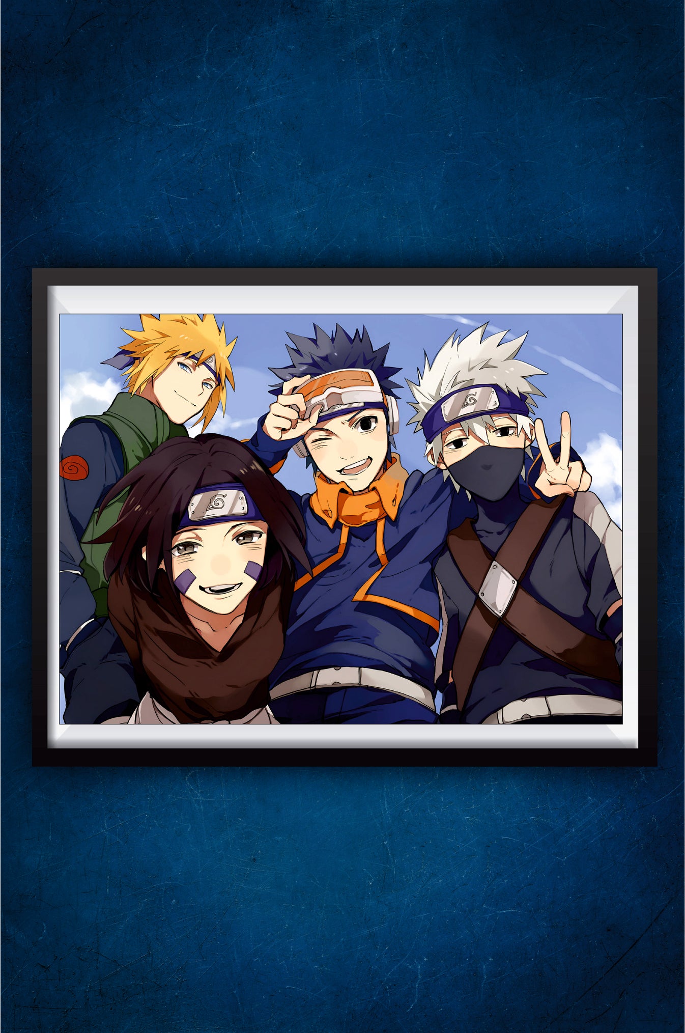 Team Minato Poster || Naruto Poster – GeekyGallery