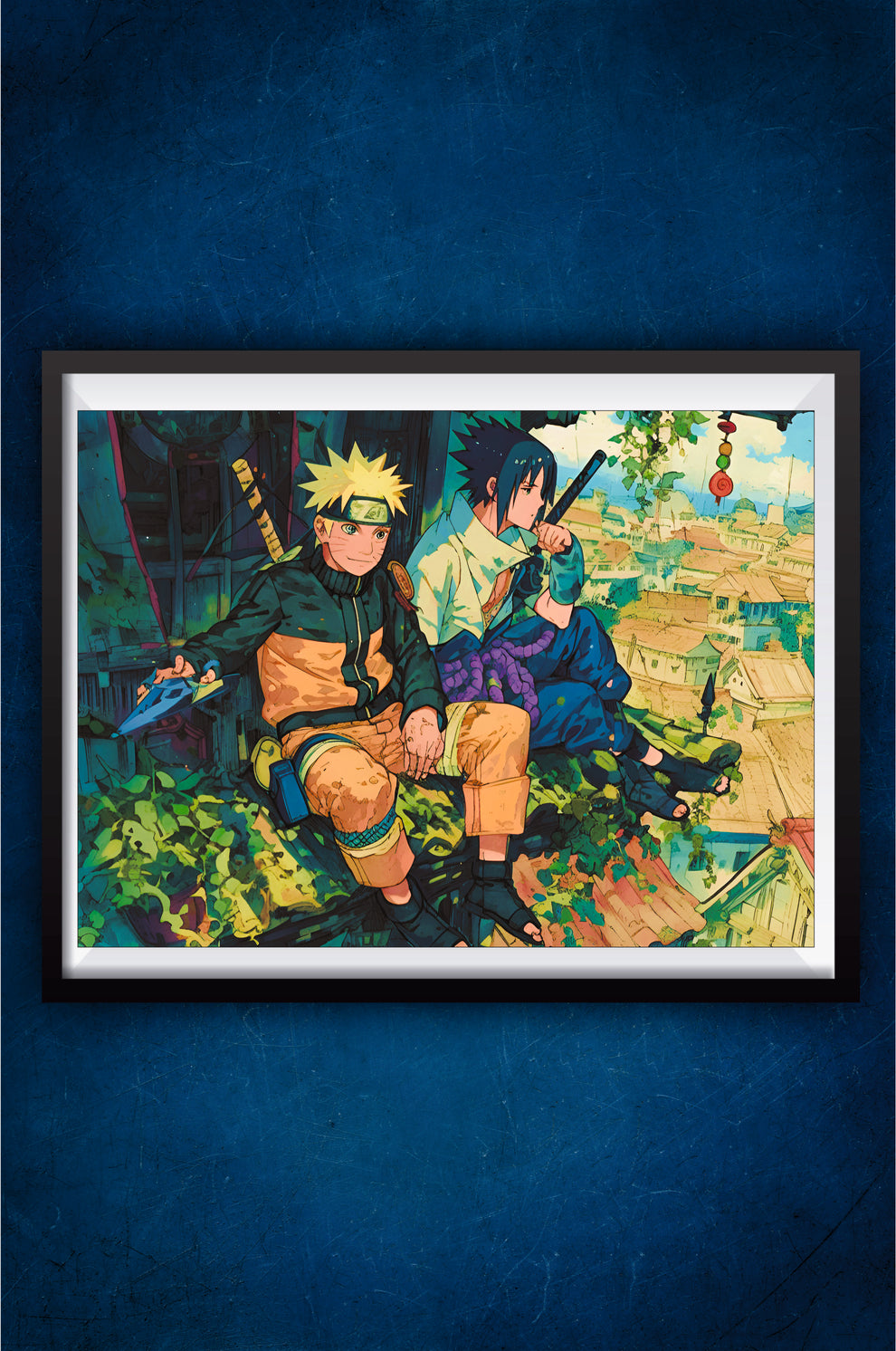 Naruto and Sasuke Poster || Naruto Poster – GeekyGallery