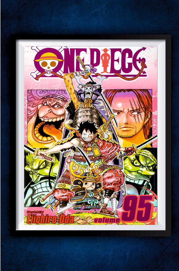 One Piece Manga Cover Page Poster #2 || One Piece Poster – GeekyGallery