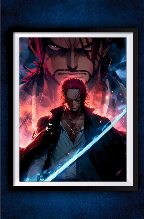 Shanks Poster #2 || One Piece Poster – GeekyGallery